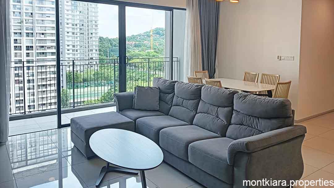 Rent Sunway Mont Mont Kiara Condominium, Built Up 1,695sqft, RM6,000